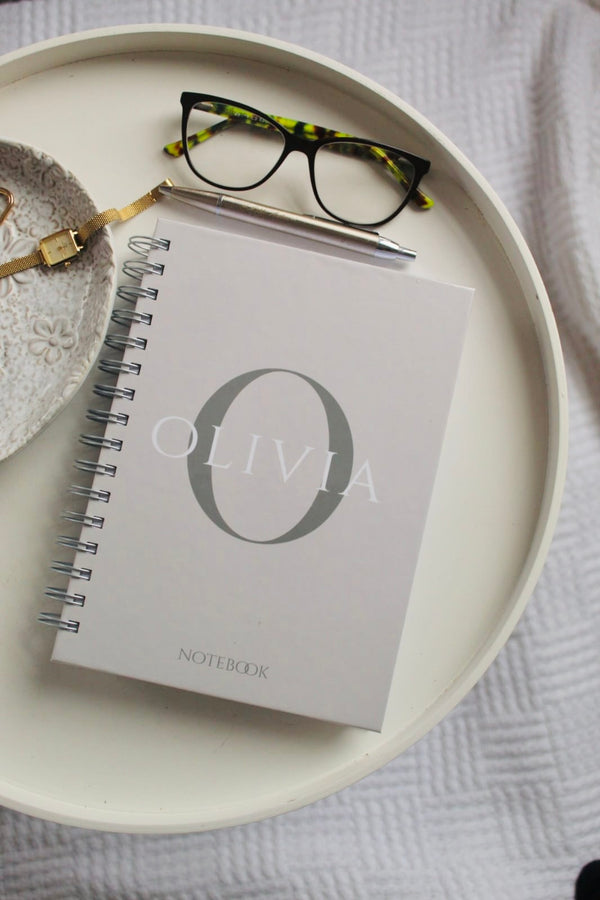 Monogram Notebook for Women (Multiple Colours) – Askin Designs Pty Ltd